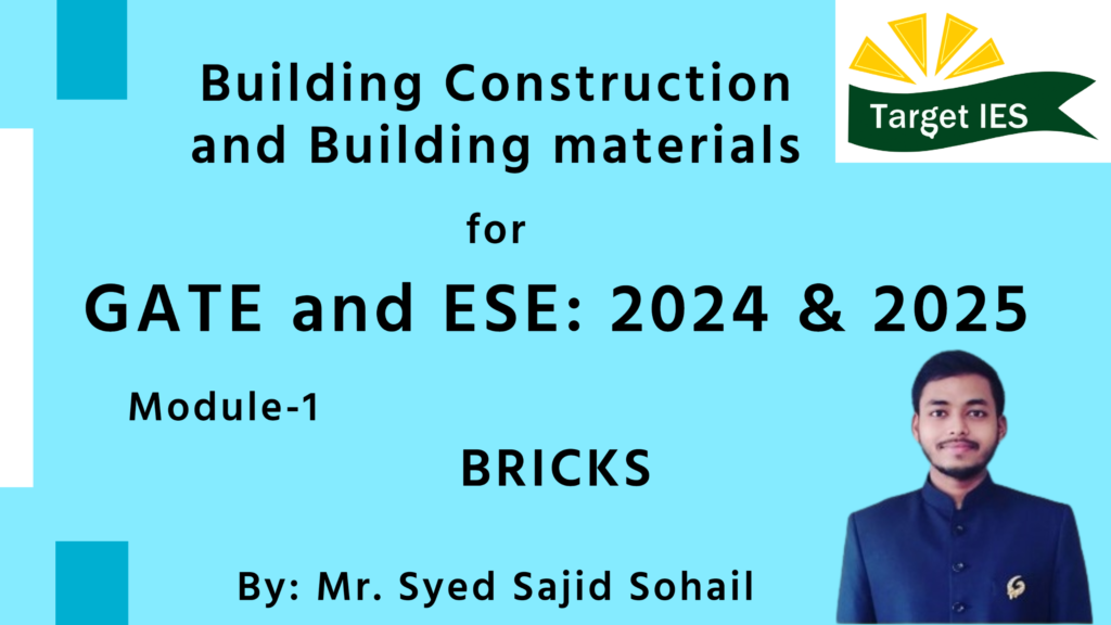 Civil Engineering (GATE + ESE) Course – Target IES